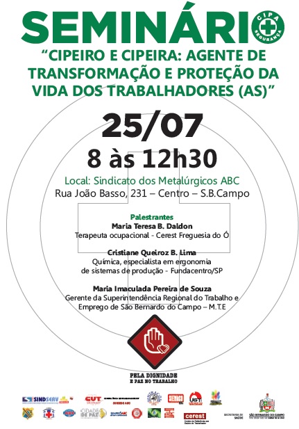 Seminário marca Dia do Cipeiro e da Cipeira em São Bernardo - Sindicato ...
